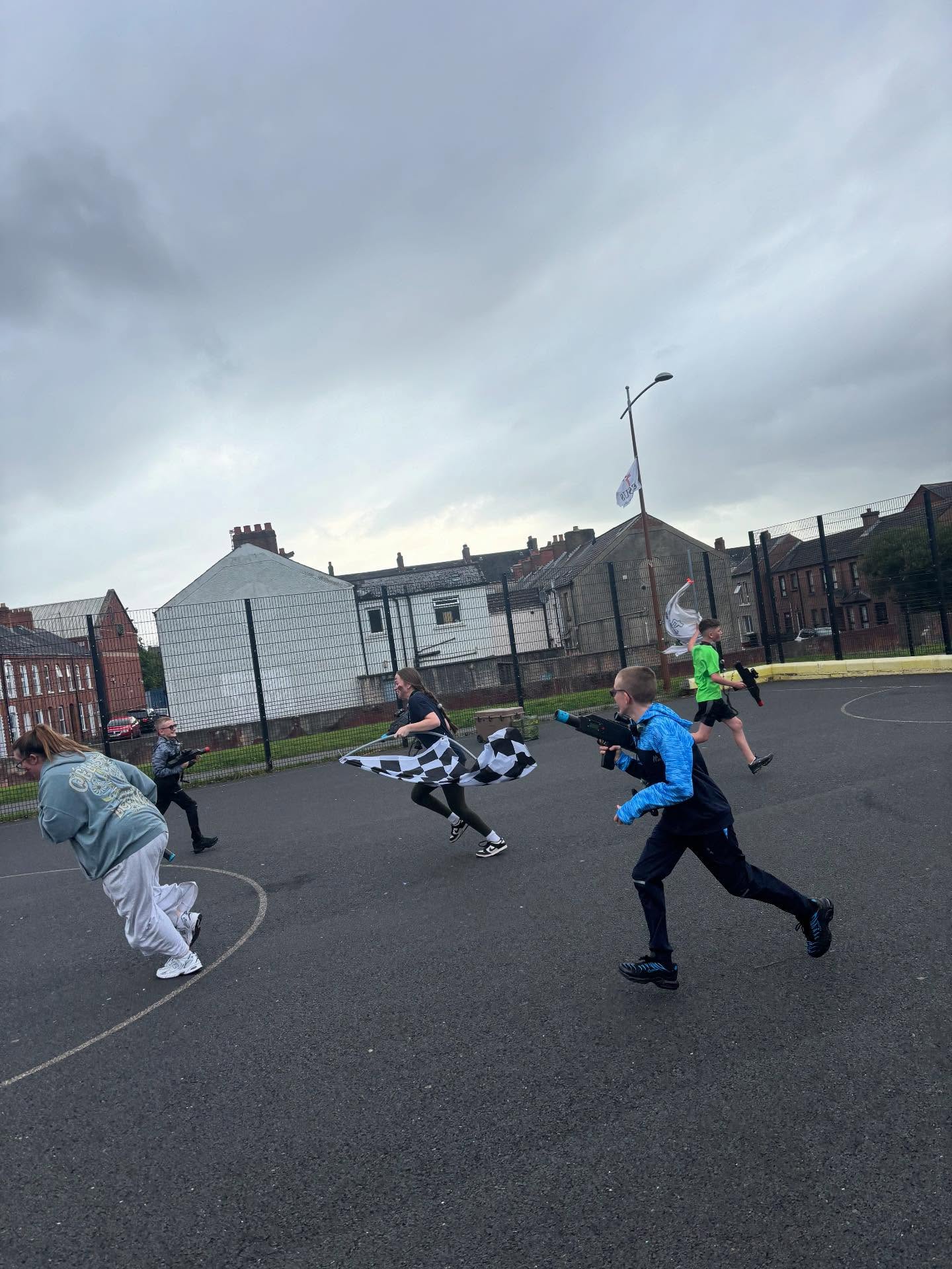 Forest Fitness NI Mobile Laser Tag at the walkway - Forest Fitness NI